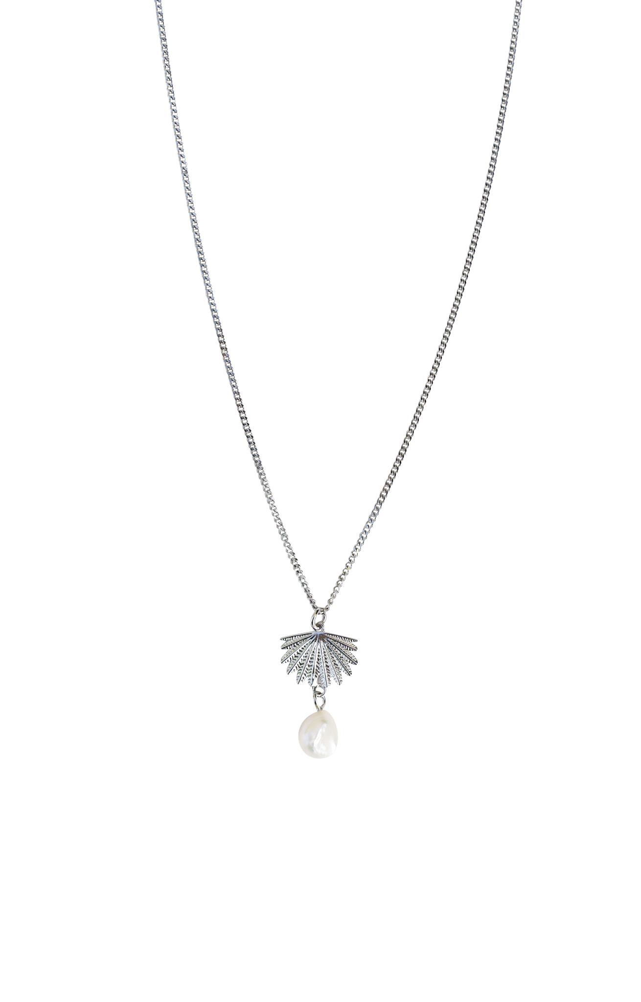 Fan Tail Pearl Pendant – Boh Runga