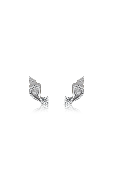 Pearly Shell Studs – Boh Runga