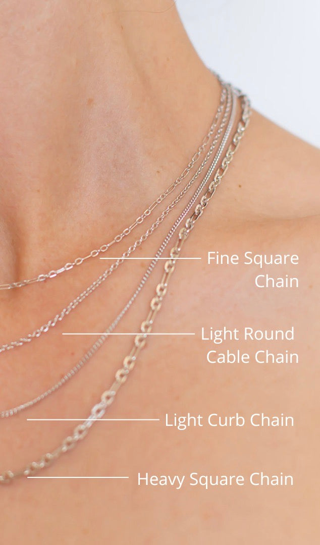 Fine Square Chain – Boh Runga