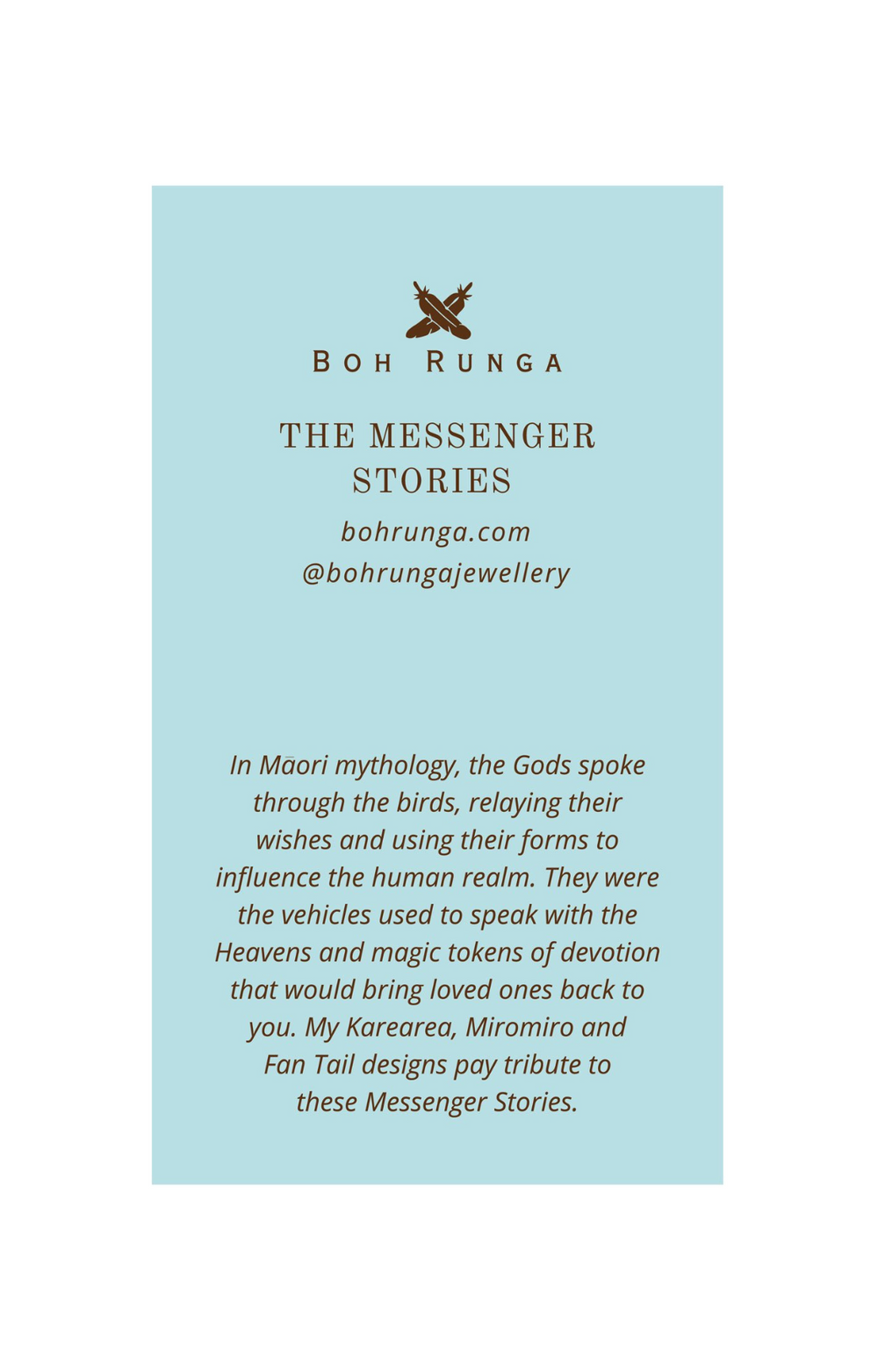 Duo Miromiro Feather Pendant | Boh Runga Jewellery