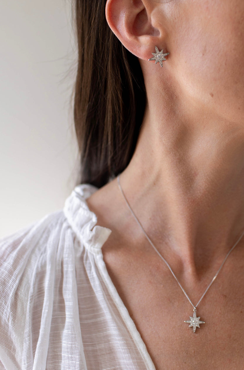 Cubic Zirconia & Silver Jewellery | Stellar Rose | Boh Runga Jewellery