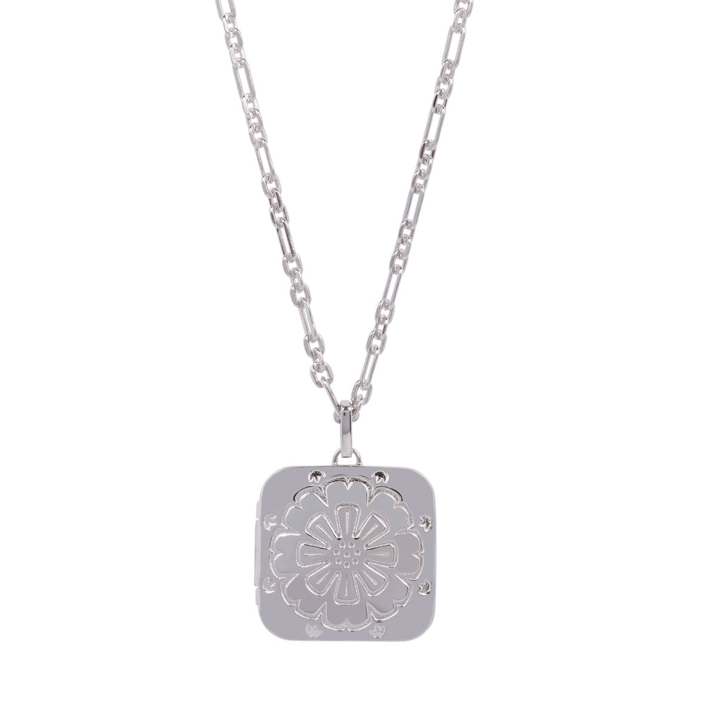 Marigold Locket | Sterling Silver Locket | Boh Runga Jewellery